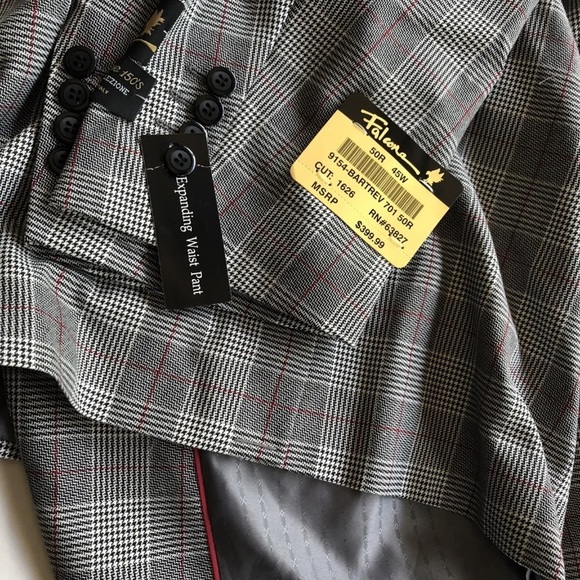 Falcone | Suits & Blazers | Falcone Mens 3 Piece Pants Suit Set 954 ...